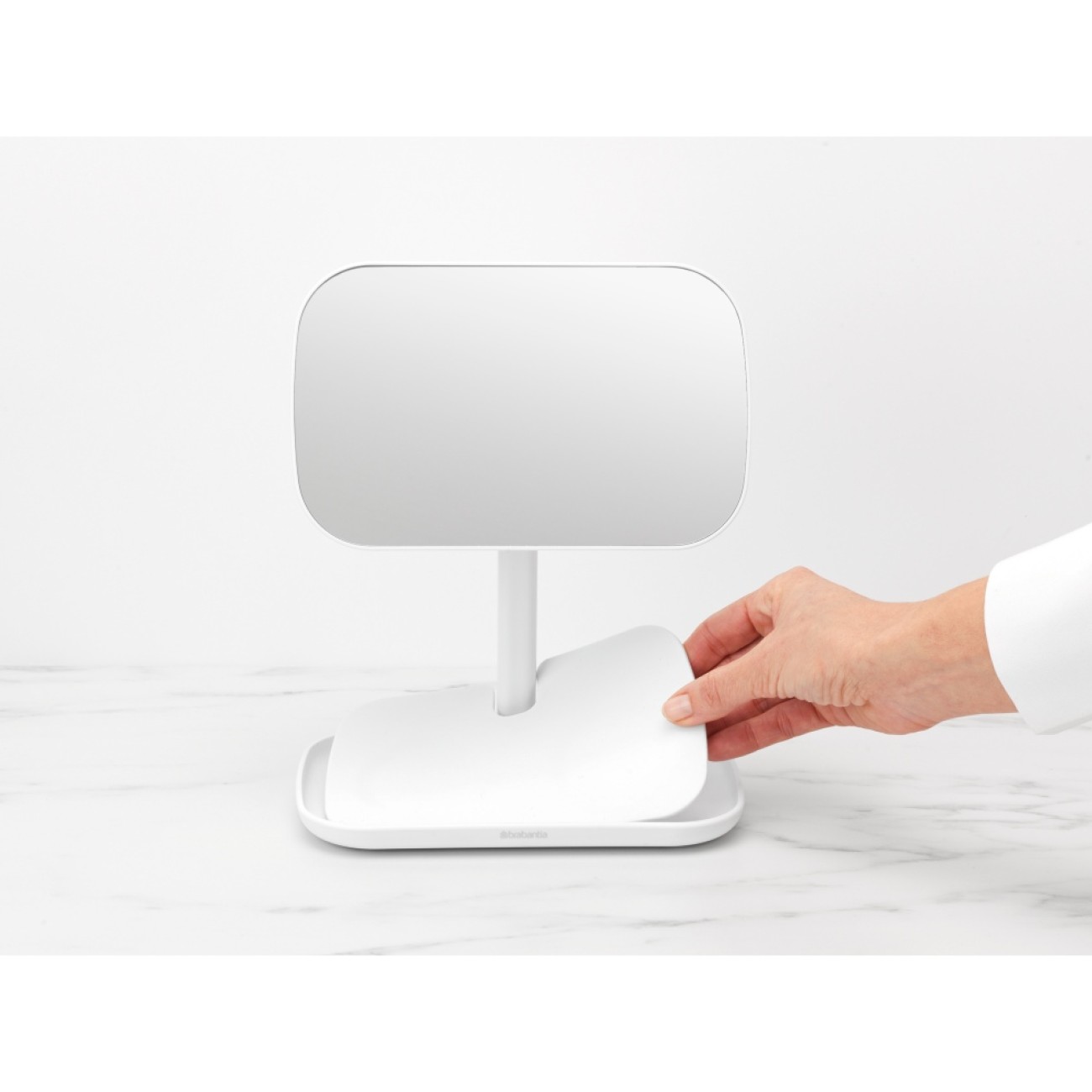 Brabantia Καθρεφτης Μπανιου White σειρά Renew