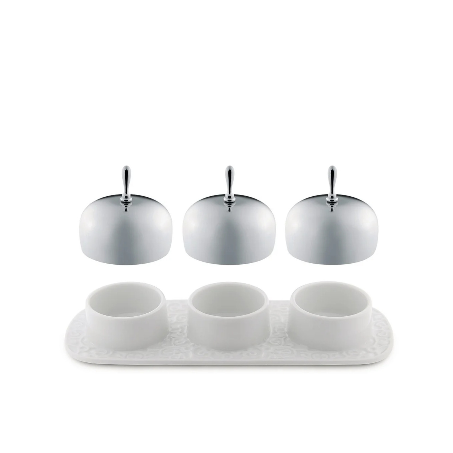 Alessi Μαρμελαδιέρα 3 θέσεων σειρά Dressed